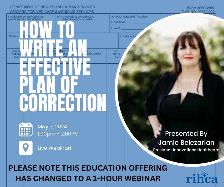How to Write An Effective Plan of Correction